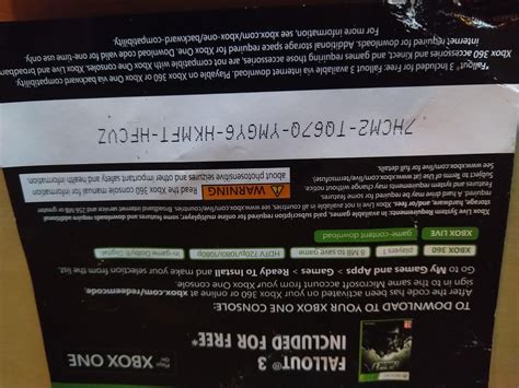 Free Xbox Fallout 3 Code Inside Fallout