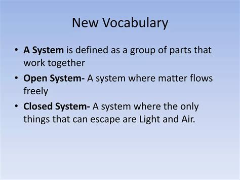 Open Vs Closed Systems PPTX