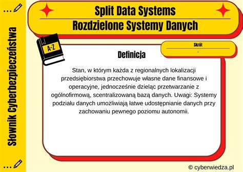 Split Data Systems Rozdzielone Systemy Danych Cyberwiedzapl