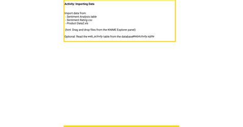 Importing Data Knime Community Hub