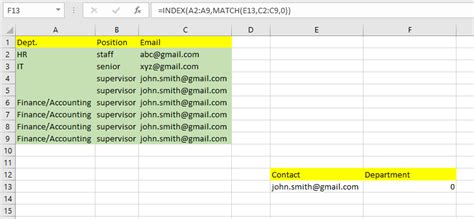 How To Tell Index Match To Skip Blank Values And Keep On Searching Until It Finds A Non Empty