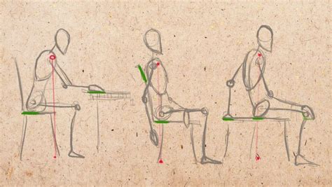 рисуем человека сидящего на стуле Human Figure Sketches Figure Drawing Figure Sketching