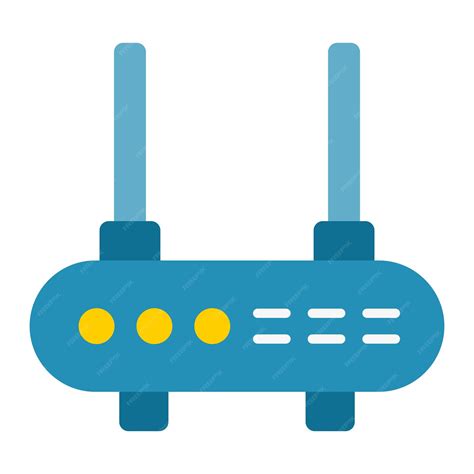 라우터 아이콘 프리미엄 벡터