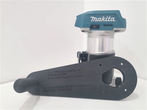 Offset Router Base Makita DRT50 RT0700CX RT07020 Groove Milling Slotting Edges Woodworking Etsy