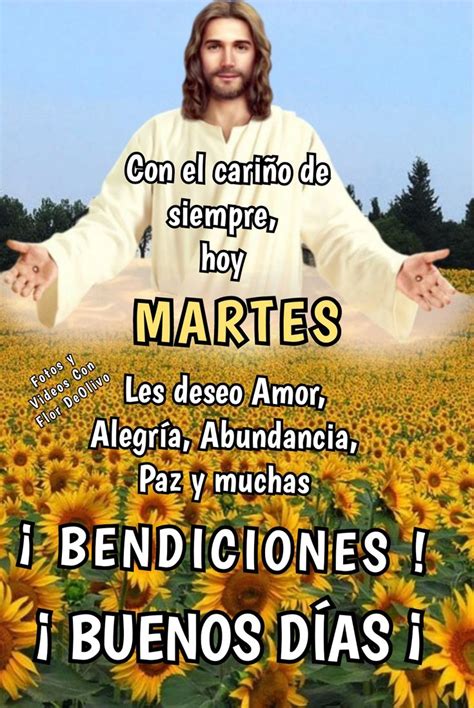 Martes Buenos Dias 🌇 Dios Te Bendiga 🙏 ️ Buenos Dias Martes Santo