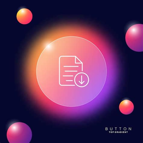 파일 다운로드 정보 텍스트 문서 언로드 업로드 폴더 Pdf 파일 개인 상륙 참고 데이터 세트 개념 Glassmorphism