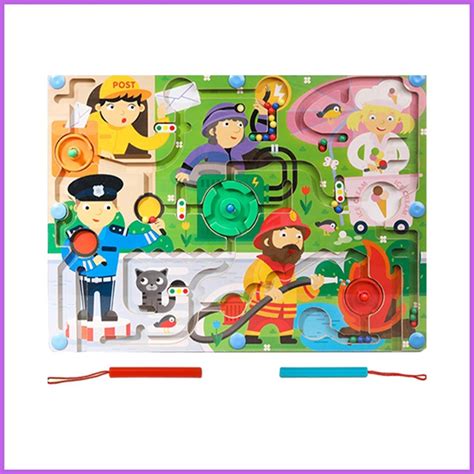 Magnetic Maze Board Game Maze Learning Toy Educational Maze Game Fine