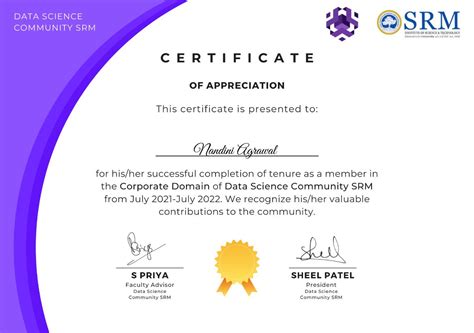 Nandini Agrawal On Linkedin Learningeveryday Datasciencecommunitysrm Team Community