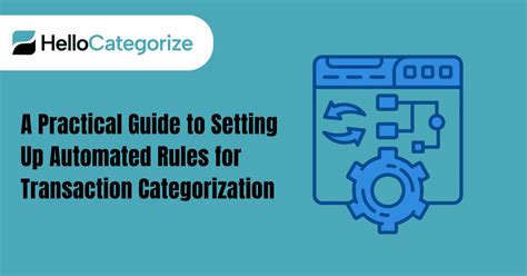 Automated Transaction Categorization Guide