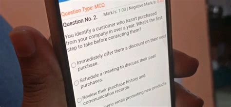 Question Type MCQ Question No 2 Mark S 100 I StudyX