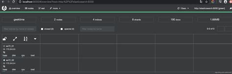 Elasticsearch核心技术与实战 第二章07在docker容器中运行elasticsearch Kibana和cerebromac