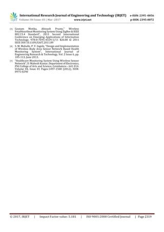 IoT Based Patient Health Monitoring System PDF
