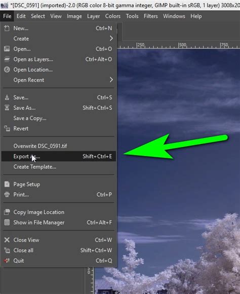 Infrared Image Processing With Gimp Full Spectrum