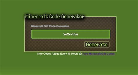 Minecraft Code Generator 2013 100 Working Tested ~ Gamingupload