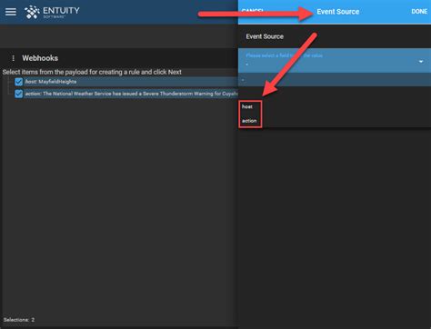 How Do I Add Edit Or Delete A Custom Webhook Mapping Rule Entuity