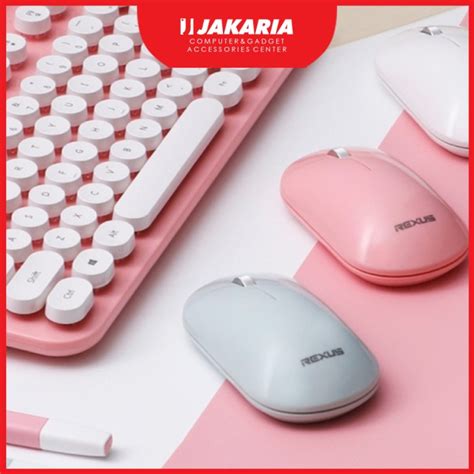 Jual Keyboard Mouse Wireless Combo Rexus Keyboard Mouse Wireless Km Retro Shopee Indonesia