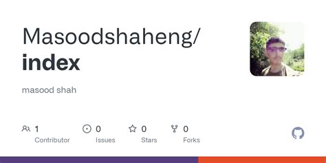 Github Masoodshahengindex Masood Shah