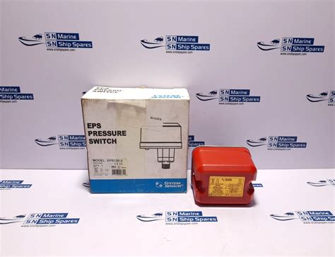 System Sensor Eps120 02 Eps Pressure Switch 125 250vac 10a ½ Hp 24vdc S N Marine