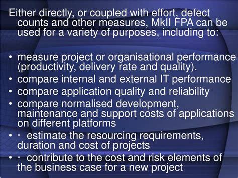 ppt functional size measurement powerpoint presentation free
