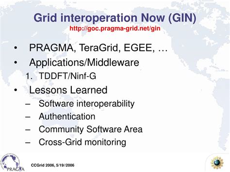ppt the pragma testbed building a multi application international