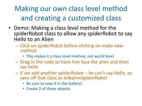 Ppt Chapter 43 Class Level Methods Versus Previous World Level