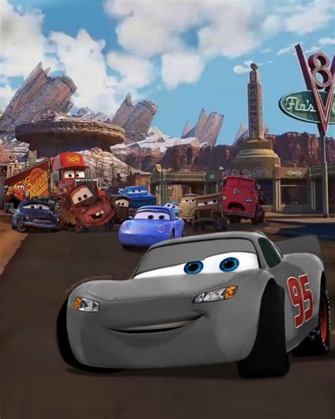 Radiator Springs Primer Lightning Mcqueen By Lightningmcqueen2017 On