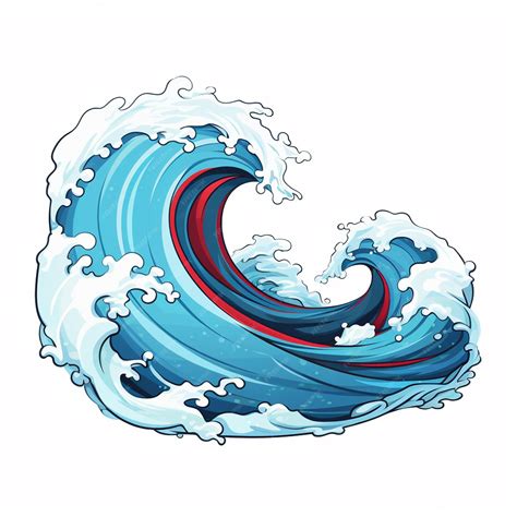 Premium Vector Abstract Illustration Wave Graphic Vector Line