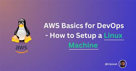 Satyam Tripathi On Linkedin Aws Basics For Devops How To Setup A