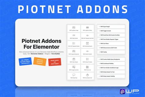 Piotnet Addons For Elementor