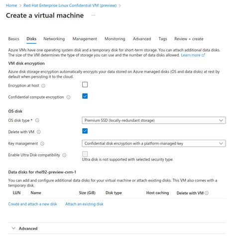 how to run red hat enterprise linux 9 2 on azure confidential virtual