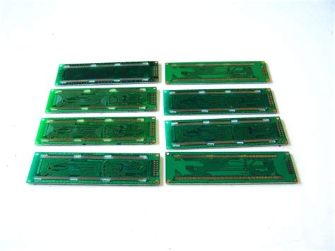 Computer Circuit Boards 8 Small Pieces Green Circuit Boards Assemblage Supply Geeky Ts