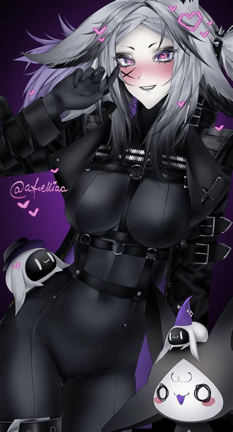 Rule 34 Bodysuit Dya Rikku Vtuber Face Markings Female Fox Ears