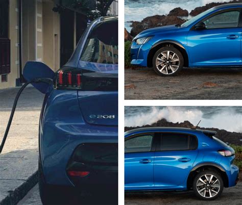 Peugeot E 208 Electric Car With The New Electric Motor From The E 308