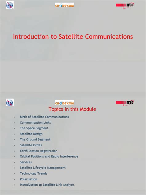 Basics Of Satellite Communications Pdf Polarization Waves Modulation