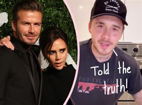 Every Unhinged Claim Brooklyn Beckham Made About David And Victoria