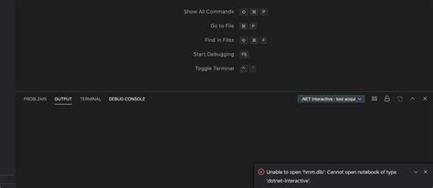 Unable To Open Dib On Macos · Issue 496 · Dotnetinteractive · Github