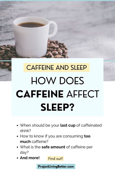 Caffeine And Sleep How Does Caffeine Affect Sleep Caffeine How To