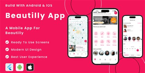 Beautilly App Flutter Mobile App Template By Brixetechnology Codecanyon