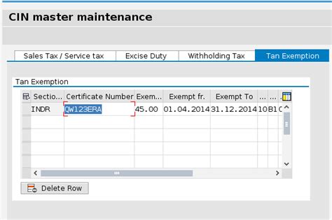 Vendor Master Data Report With Details Of TAN Exem SAP Community