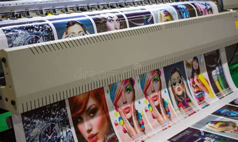 Wide Format Digital Ink Jet Printer Editorial Photography Image Of Format Inkjet 275026612