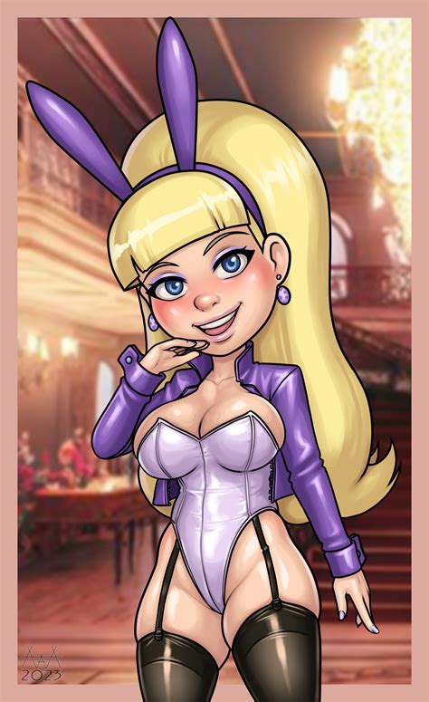 Rule 34 Aaaninja Blonde Hair Breasts Bunnysuit Cleavage Disney Disney