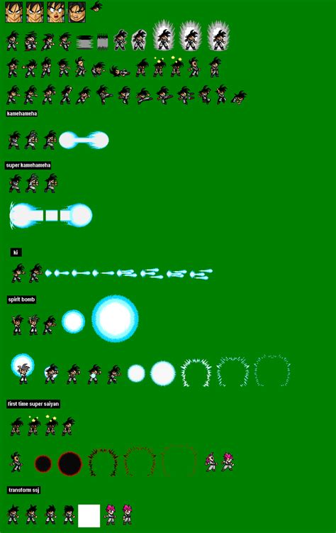 Evil Goku Lswr Sprite By Prodijiu On Deviantart