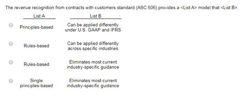 Asc 606 Revenue Recognition 5 Step Model Examples 41 Off