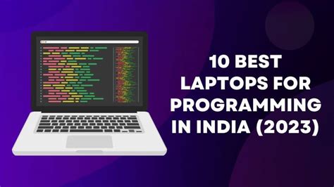 Best Laptops For Programming In India