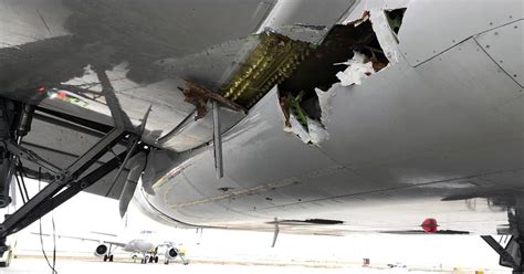 Exclusive New Photos Of United Plane Show Hole Torn In Fuselage Cbs