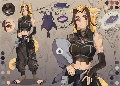 Adoptable Shark Kitty Open By Couka Jeiko On Deviantart
