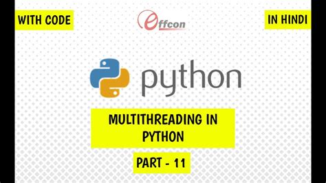 Python In Hindi Multithreading Part 11 YouTube