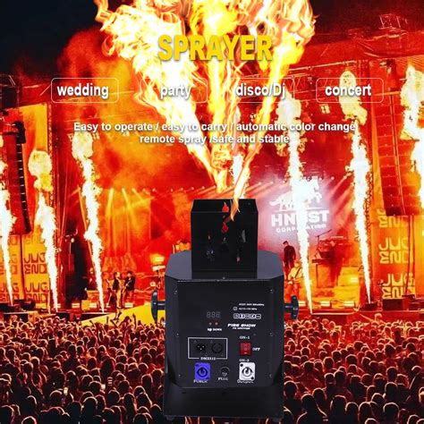 Yl Phj04 Stage Party Flame Fire Machine Yilin Stage Light