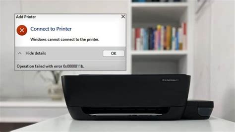 How To Fix Windows Cannot Connect To The Printer Error