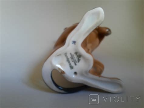 Фарфоровая статуэтка такса Rosenthal на сайте для коллекционеров Violity Купить в Украине